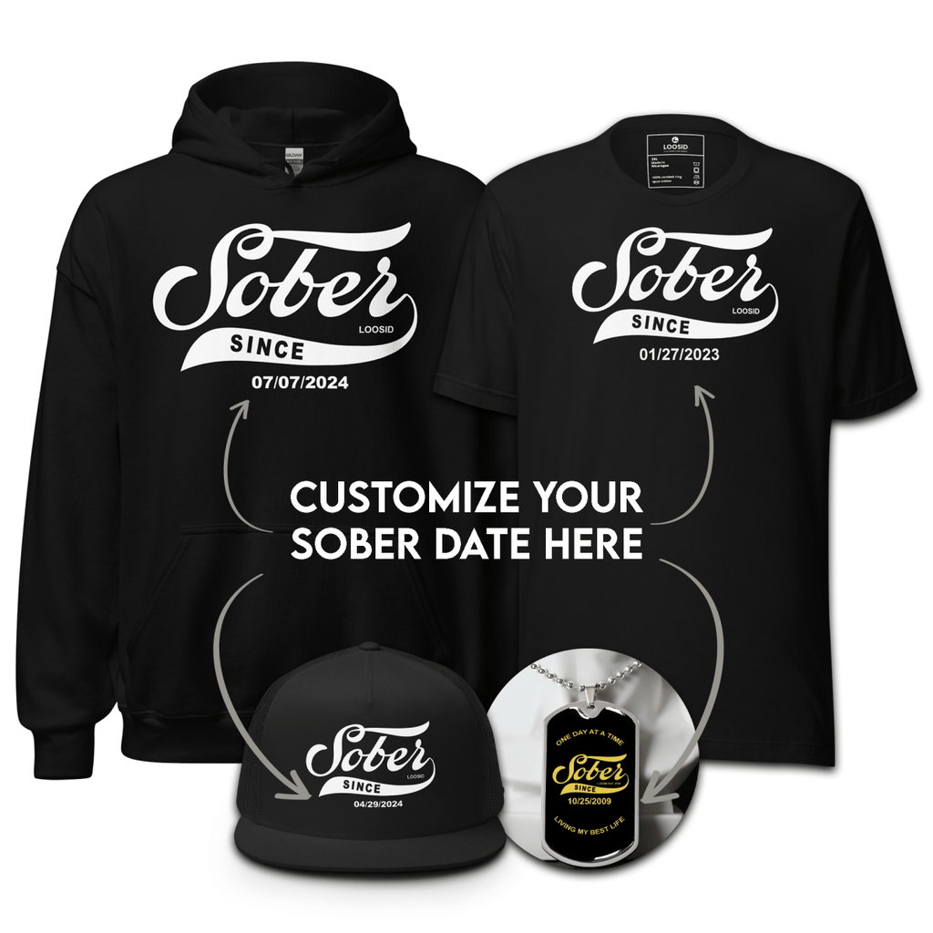 Sobriety Gift | Men’s Sober Celebration Bundle with Personalized Date ...
